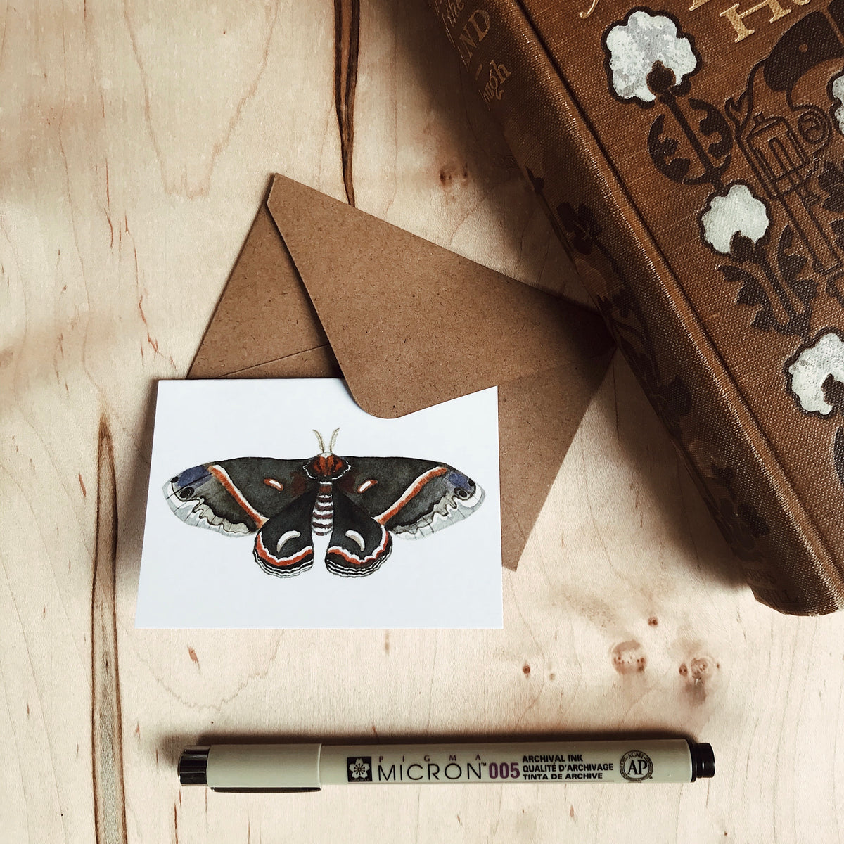 Set of Mini Moth Cards – Truly Kindred